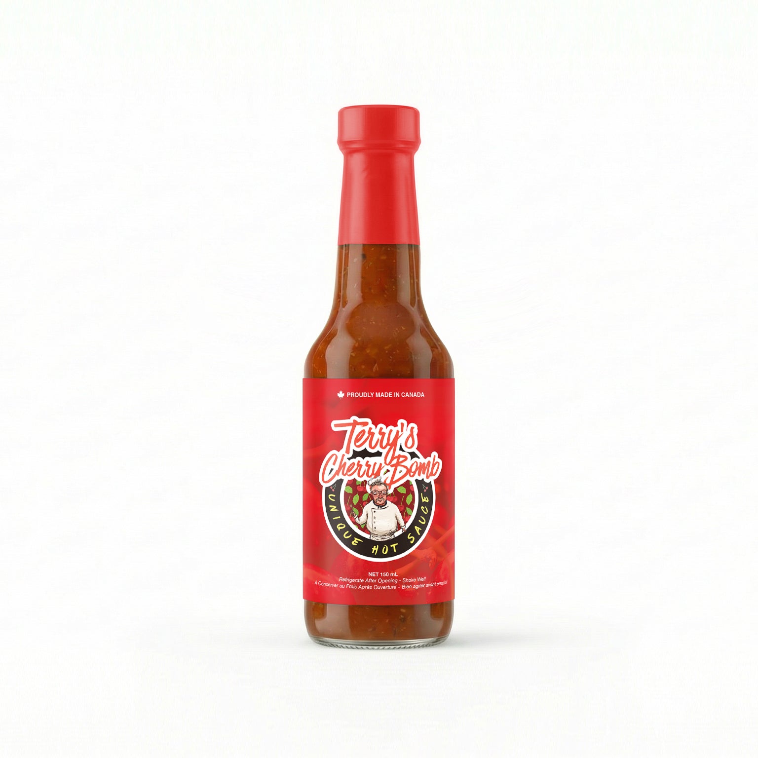 Terry's Cherry Bomb Unique Hot Sauce (150ml) – Terry's Hot Sauce